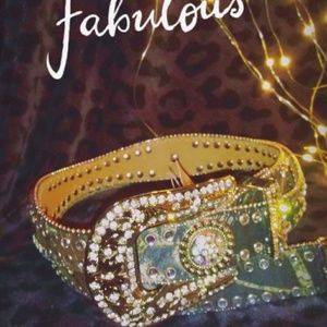 Ariat | Accessories | Beautiful Blinged Out Belts | Poshmark